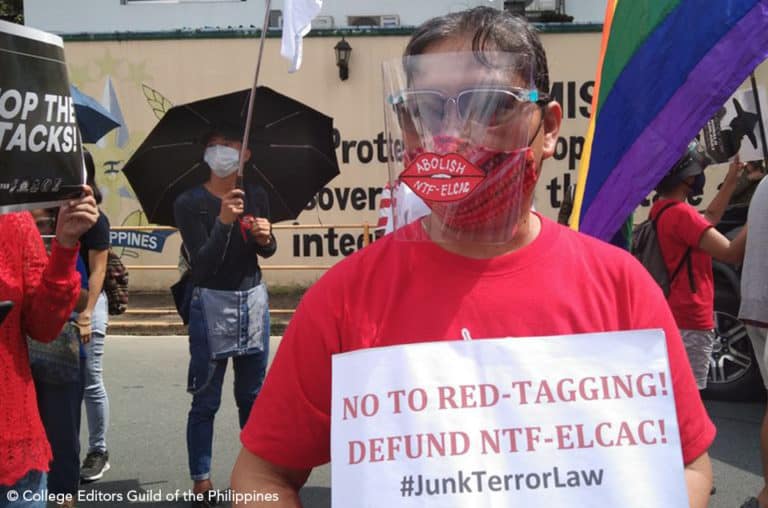 Stop putting IP, activists’ one foot in the grave with ‘red-tagging ...