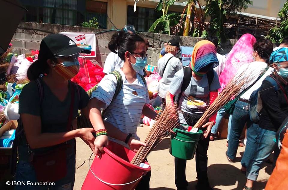 Thank you for helping the victims of Typhoon Rolly and Typhoon Ulysses ...