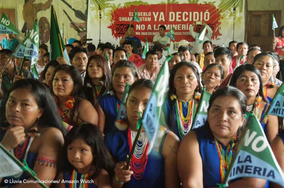 Solidarity with Shuar People - International Indigenous Peoples Movement