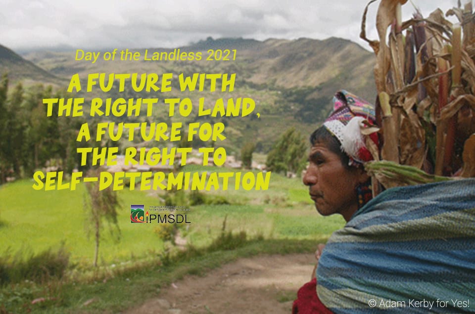A future with the right to land, a future for the right to self ...