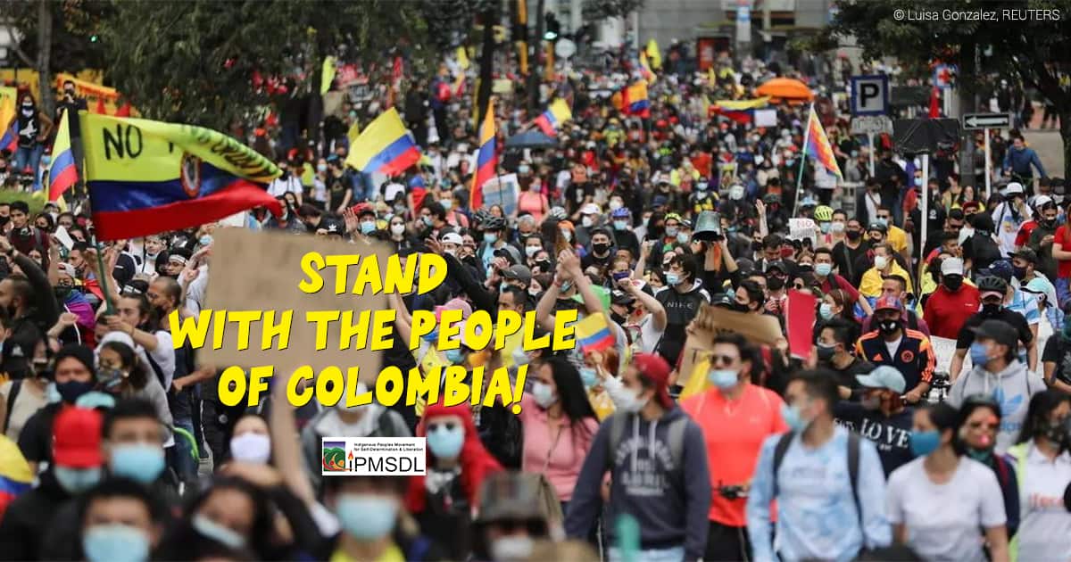 Stand with the people of Colombia! End State Violence and Repression ...