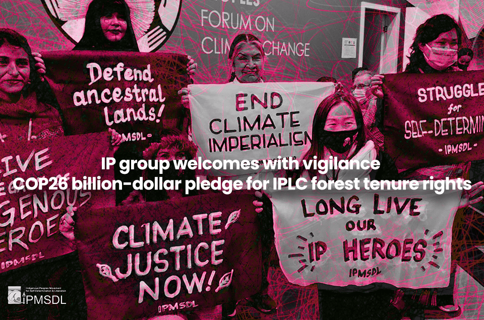 IP group welcomes with vigilance COP26 billion-dollar pledge for IPLC ...