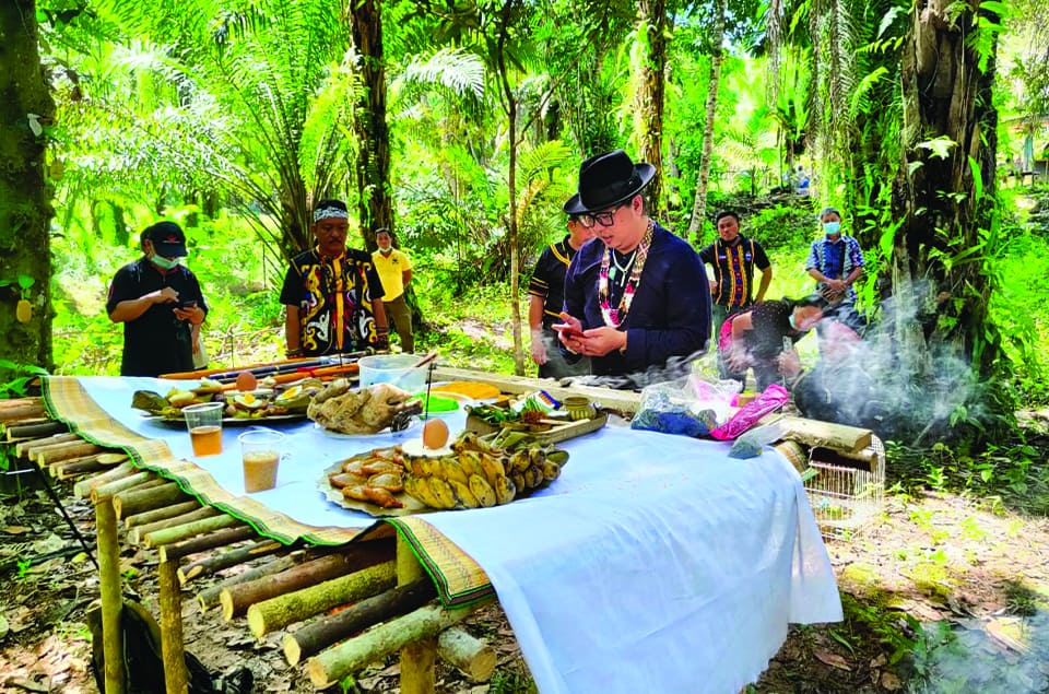 Mansuong ceremony - International Indigenous Peoples Movement
