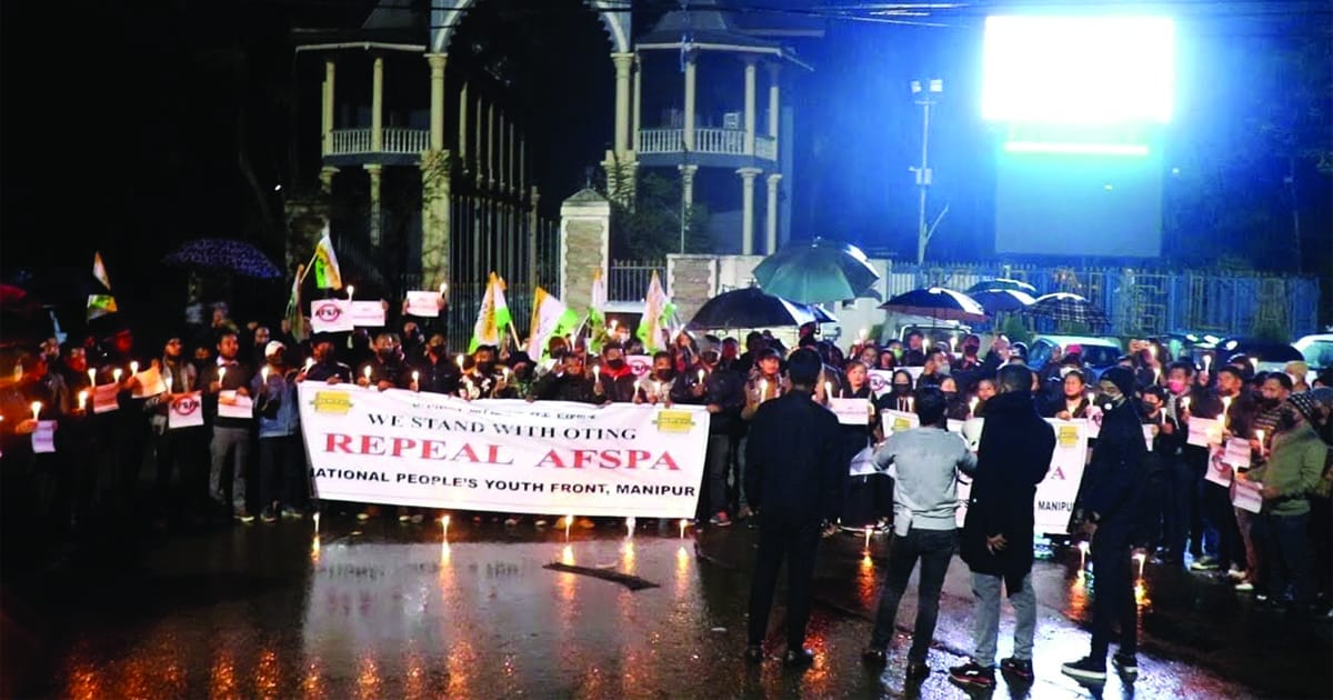 Repeal AFSPA, says Civil Society Coalition on Human Rights ...