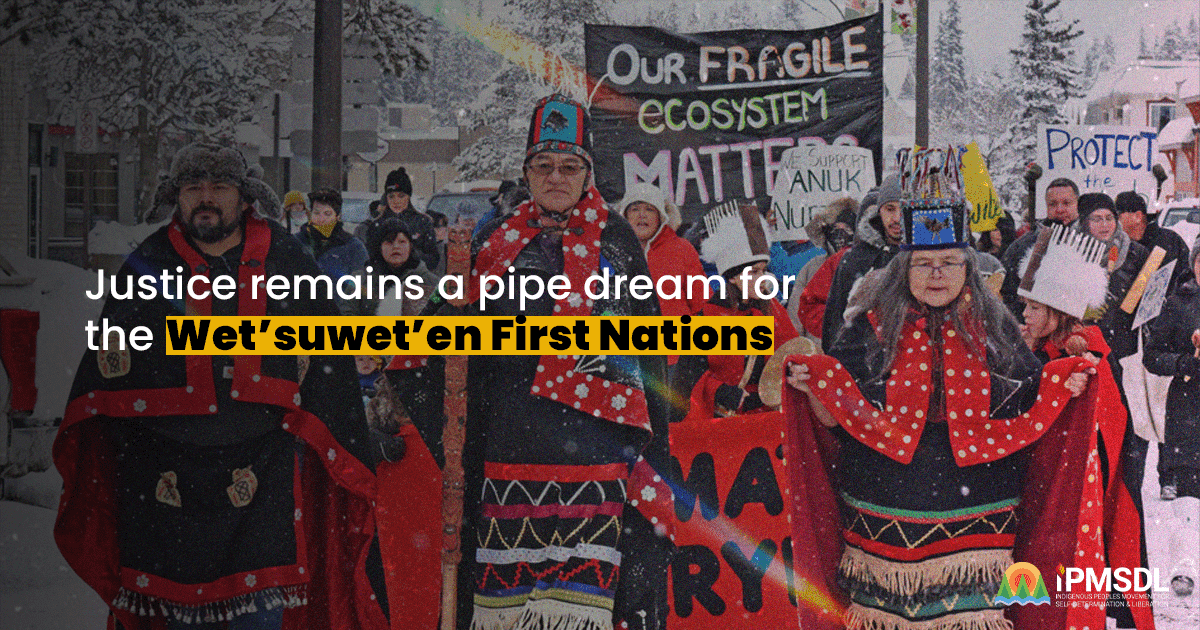 Justice remains a pipe dream for the Wet’suwet’en First Nations - International Indigenous ...