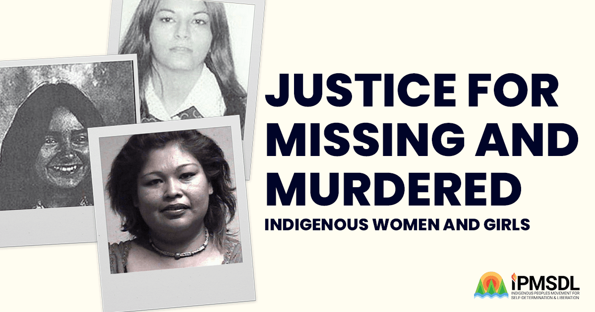 Justice for Missing and Murdered Indigenous Women and Girls ...