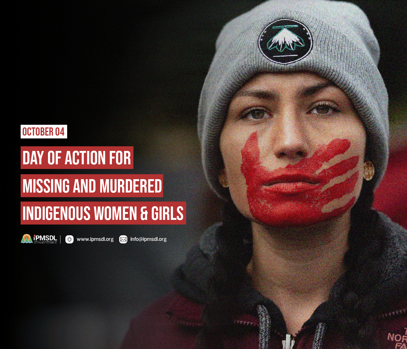 October 4 Is The National Day Of Action For Missing And Murdered Indigenous Women And Girls