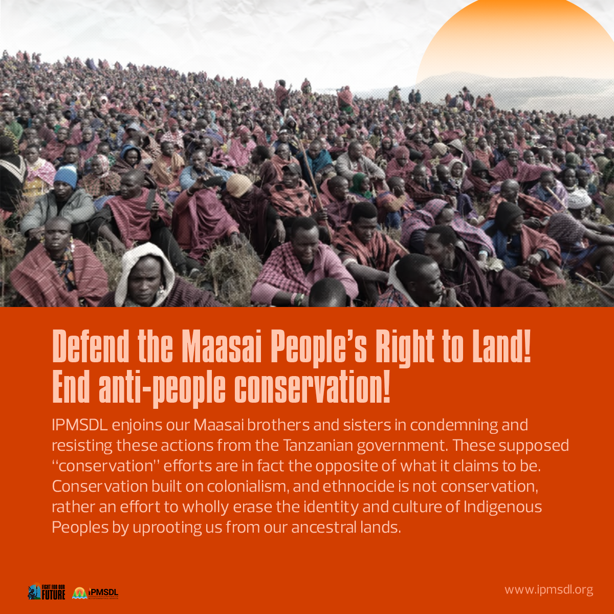 Defend the Maasai People’s Right to Land! End anti-people conservation ...
