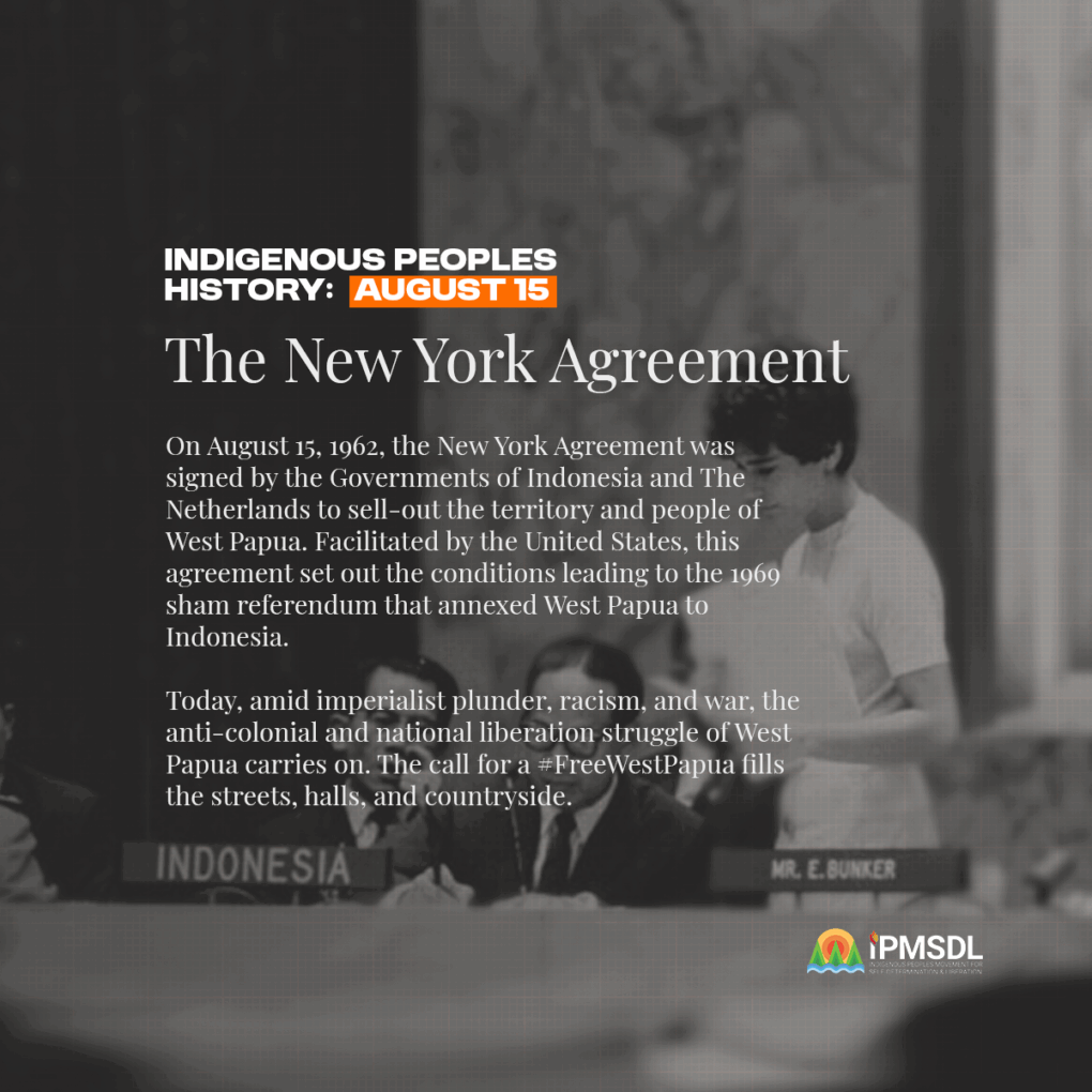 #IndigenousPeoplesHistory | The New York Agreement - International ...