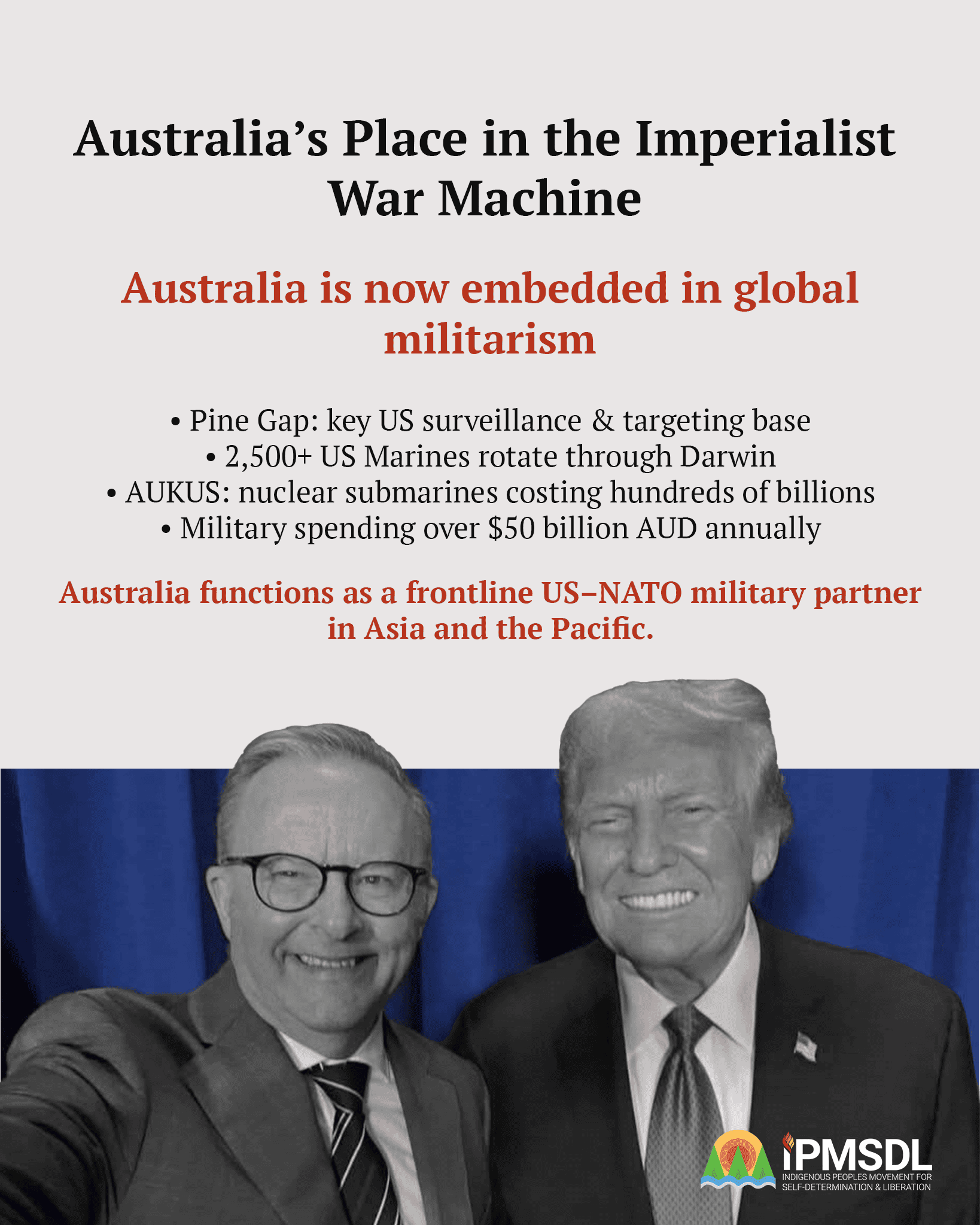 INVASION DAY: Australia's colonial history and imperialism's present ...